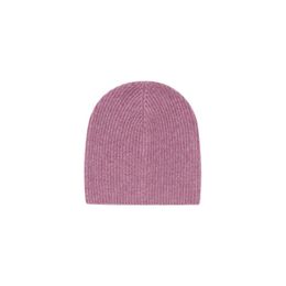 Style Republic Kaschmir Beanie fein gerippt in dull rose | Gr.: onesize