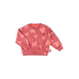 Sigikid Langarmshirt Pink Birds in Rosa | Gr.: 110/116