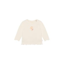 Noppies Langarmshirt - Backprint in Egret | Gr.: 86