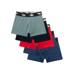 Sanetta Boxershort 5er Pack in Blau/Schwarz/Gr&uuml;n/Rot | Gr.: 128
