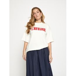 Minus T-Shirt in Cloud Dan/Red | Gr.: S
