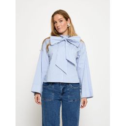 Minus Hemd / Shirt in Skyway Blue Stripe | Gr.: 34