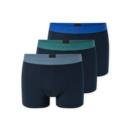 Schiesser Boxershort 3er Pack in Blau/Gr&uuml;n/Grau | Gr.: XL