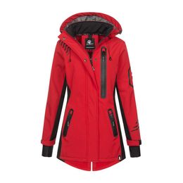 Rock Creek Softshellmantel in Rot | Gr.: 4XL