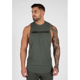 Gorilla Wear Muskelshirt - Milo - Gr&uuml;n | Gr.: S
