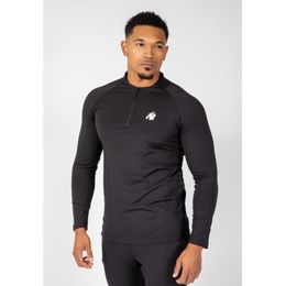 Gorilla Wear Long Sleeve - Hamilton - Schwarz | Gr.: 4XL