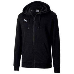 Puma Sweatshirtjacke teamGOAL 23 Casuals Hooded in Black | Gr.: XL