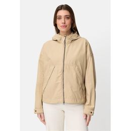 Camel Active Leicht packbare &Uuml;bergangsjacke im Oversized Fit in Sand | Gr.: 40