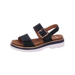 Ara Shoes Sandale Malaga in Blau | Gr.: 38