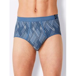 WITT WEIDEN Slip in mittelblau-bedruckt | Gr.: 7