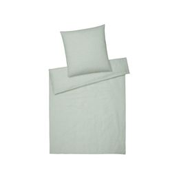 Elegante Bettw&auml;sche Breezee in pistazie | Gr.: 40 x 80 cm