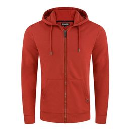 Riverso Sweatjacke RIVNils in Orange | Gr.: M