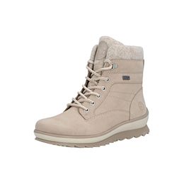 Remonte Schn&uuml;rboots in Beige | Gr.: 39