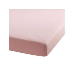 BettwarenShop Spannbettlaken Multi-Stretch in altrose | Gr.: 240 x 240 cm