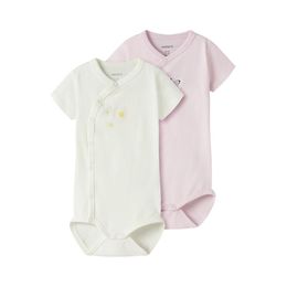 name it Romper/Bodysuit 'NBFVUBIE' kids Beige, Pink size 80