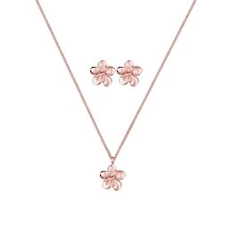 Elli Schmuckset 'Frangipani' Damen Gr&ouml;&szlig;e One Size rosegold