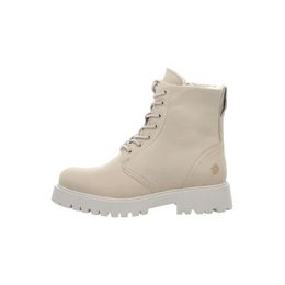 Apple of Eden Schn&uuml;rstiefeletten in Beige | Gr.: 41