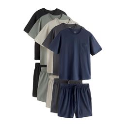 next Short Pajamas male Beige, Blue, Grey, Green, Black size L