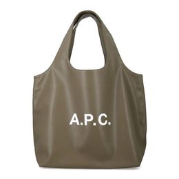 A.P.C. Shopper & Totes - Ninon Tote Bag With Logo - Gr. unisize - in Grau - f&uuml;r Damen