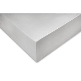 Spannbettlaken ZO HOME "Satinado", grau (ash, grau), B:90cm L:220cm, Mako-Satin, Obermaterial: 100% Baumwolle, Bettlaken, Spannbettlaken, Laken aus 100% Baumwolle, hochwertiges Mako-Satin, Betttuch ab 90x200
