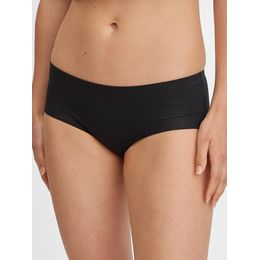 Panty Calida "Essential Cotton", Damen, Gr. S (40/42), schwarz, Single Jersey, Obermaterial: 95% Baumwolle, 5% Elasthan, k&ouml;rpernah, Unterhosen Panty, langanhaltender Komfort, weich, atmungsaktiv