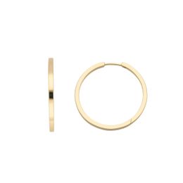 Adelia&acute;s Paar Creolen ADELIA&acute;S "Damen 333 Gold Ohrringe Creolen &Oslash; 26,5 mm", gold, Ohrringe, Damen, Damen, Gold, f&uuml;r Damen