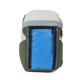 Cityrucksack 7CLOUDS "Tike 7.1", Damen, Gr. B/H/T: 25cm x 43cm x 16cm, onesize, blau (light blau, mix), Polyethylen, Tarpaulin, Rucks&auml;cke Cityrucksack, mit recyceltem PET