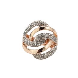 Fingerring "Paris", rosa (ros&eacute;golden), Collezione Alessandro, Fingerringe, Damen, Messing, Fingerring