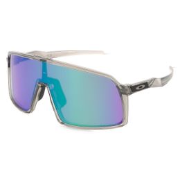 Oakley OO9406 SUTRO | Herren-Sonnenbrille | Fassung: Vollrand, Eckig, Kunststoff, Grau | Glasfarbe: Gr&uuml;n Verlaufend