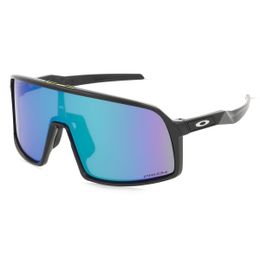Oakley OO9462 SUTRO S | Herren-Sonnenbrille | Fassung: Vollrand, Monoscheibe, Kunststoff, Schwarz Gl&auml;nzend | Glasfarbe: Gr&uuml;n Verlaufend