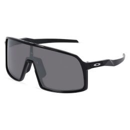 Oakley OO9406 SUTRO | Herren-Sonnenbrille | Fassung: Vollrand, Eckig, Kunststoff, Schwarz Gl&auml;nzend | Glasfarbe: Grau