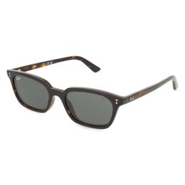 Ray-Ban RB4456 | Unisex-Sonnenbrille | Fassung: Vollrand, Pilot, Kunststoff, Havanna | Glasfarbe: Grau