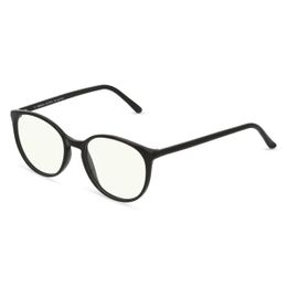 Blaulichtfilterbrille Fielmann JIL 007 BL | Damen | Fassung: Panto Kristall Schwarz