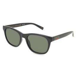 Gucci GG1985S | Herren-Sonnenbrille | Fassung: Vollrand, Rund, Kunststoff, Schwarz | Glasfarbe: Grau
