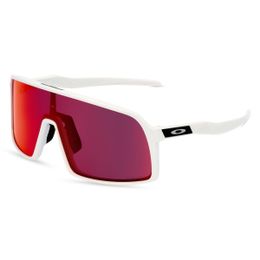 Oakley OO9406 SUTRO | Herren-Sonnenbrille | Fassung: Vollrand, Eckig, Kunststoff, Wei&szlig; Matt | Glasfarbe: Violett Verlaufend