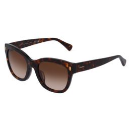 Ralph Lauren Ralph RA5301U | Damen-Sonnenbrille | Fassung: Vollrand, Oval, Acetat, Havanna Gl&auml;nzend | Glasfarbe: Braun Verlaufend