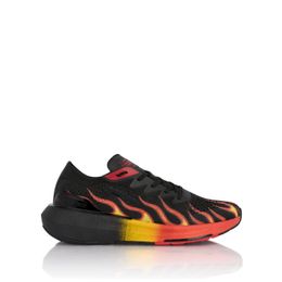Sneaker Plein Sport "ATOMIC SPEED FLAME", Damen, Gr. 39, Normalschaft, 0213, schwarz, rot, Schuhe Sneaker