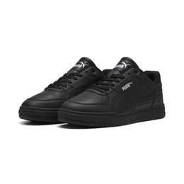 Sneaker Puma "Caven III Sneakers Erwachsene", Damen, Gr. 36, schwarz silber wei&szlig; metallic, Obermaterial: Textil, Synthetik; Futter: Textil; Innensohle: Textil, Keine Angabe; Laufsohle: Gummi, Schuhe Sneaker