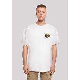 F4NT4STIC "Rainbow Turtle OVERSIZE TEE" Print