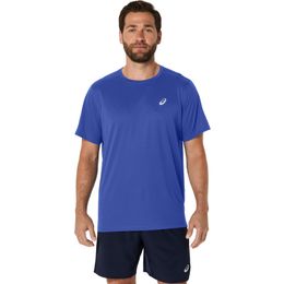 Laufshirt asics "asics CORE SS TOP", Herren, Gr. XL, cobalt burst, Obermaterial: 100% Polyester, Shirts Laufshirt