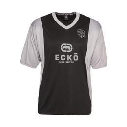 T-Shirt Ecko Unltd. "Ecko Unltd. Ecko Unltd. Old Game T-Shirts", Damen, Gr. L, schwarz, grau, 100% Polyester, bedruckt, oversize, Rundhals, Shirts T-Shirt