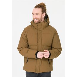 Outdoorjacke WHISTLER "Greyston", Herren, Gr. L, gr&uuml;n (braun), 100% Polyester, unifarben, normal, ohne Ausschnitt, Jacken Outdoorjacke, mit wasserabweisender Membran