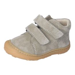 Lauflernschuh Pepino BY RICOSTA "CHRISY WMS Mittel", Baby, Gr. 21, eukalyptus, Leder, Schuhe Lauflernschuh, Klettschuh, herausnehmb. Innensohle, Gr&ouml;&szlig;enschablone zum Download