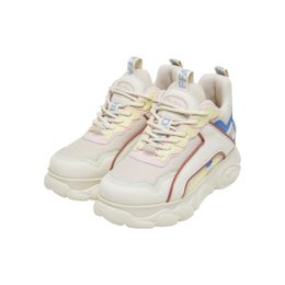 Trainingsschuh Buffalo "Buffalo CLD CHAI", Damen, Gr. 39, cream, blau, gelb, Schuhe