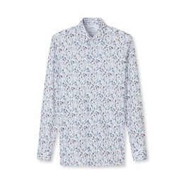 Businesshemd OLYMP "OLYMP Luxor 24/Seven, modern fit, New Kent", Herren, Gr. 40, Normaler Arm, wei&szlig;, 92% Baumwolle, 8% Elasthan, Hemden