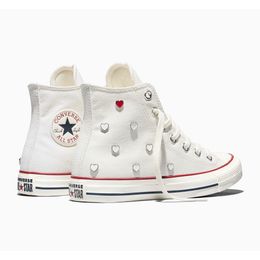 Sneaker Converse "CHUCK TAYLOR ALL STAR", Damen, Gr. 38, vintage wei&szlig;, egret, days ahead, Textil, Schuhe Sneaker, Valentine Love Edition