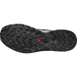 Laufschuh Salomon "XA PRO 3D V9 W", Damen, Gr. 39, schwarz (schwarz, gull, excalibur), Synthetik, Textil, Schuhe Laufschuh