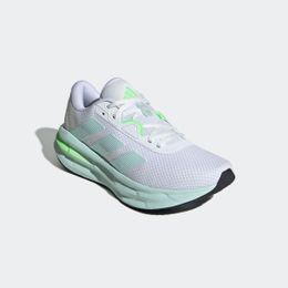 Laufschuh adidas Performance "GALAXY 7", Damen, Gr. 42,5, cloud wei&szlig;, halo mint, lime burst, Synthetik, Textil, Schuhe Laufschuh