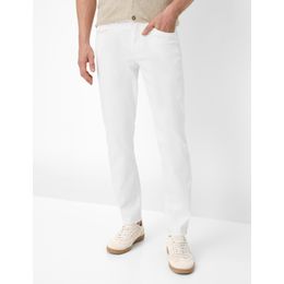 Brax Herren Five-Pocket-Hose Style CADIZ WHITE, denim wei&szlig;, Gr. 36/30