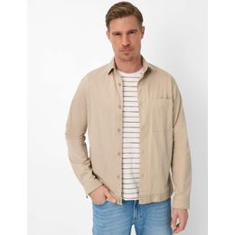 Brax Herren Overshirt Style KAY sand, Beige, Gr. L